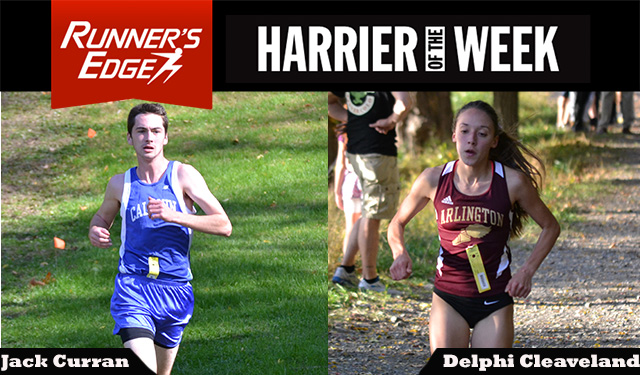 Runner's Edge' Harrier of the Week: Jack Curran and Delphi Cleaveland