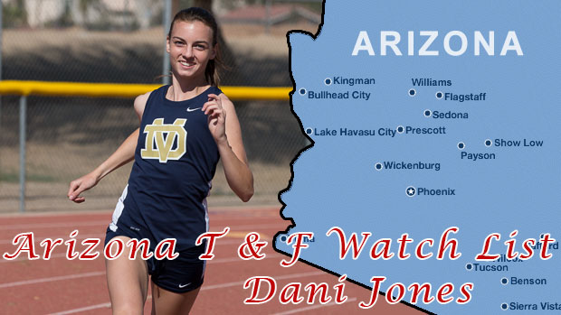 AZ Track and Field Watch List - Danielle (Dani) Jones